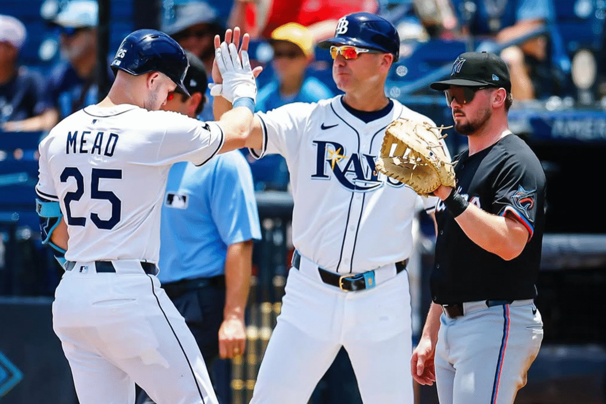 Marlins Drop Series Opener Vs Rays Thanks to Disputable Call