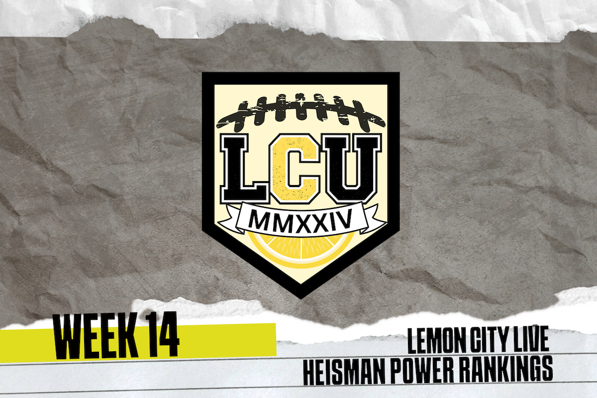 Lemon City Live 2025 Heisman Watchlist | Week 14
